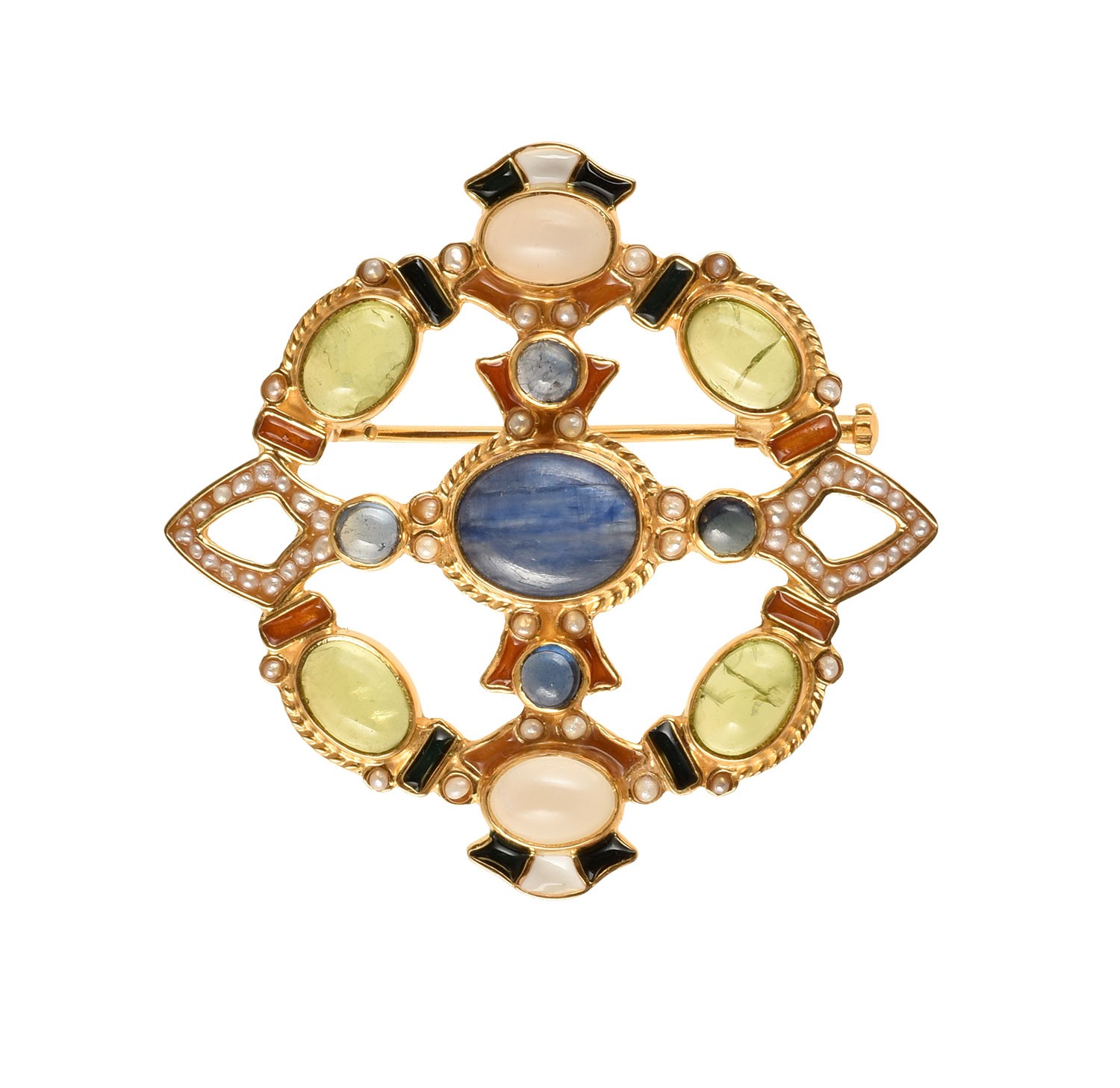 "Francesca e Nunziata", Sofia Loren. Brooch handmade in Italy by ...